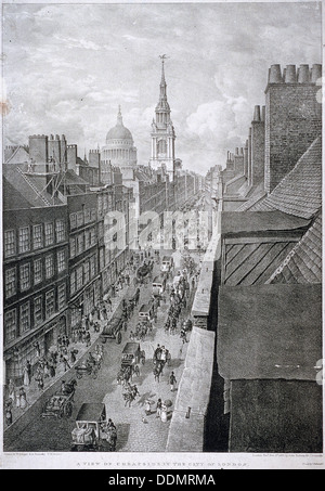 Cheapside, London, England, 19th century. From The History of London ...