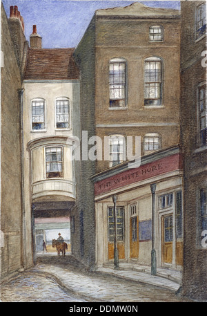 Fetter Lane, London, 1870. Artist: JT Wilson Stock Photo - Alamy