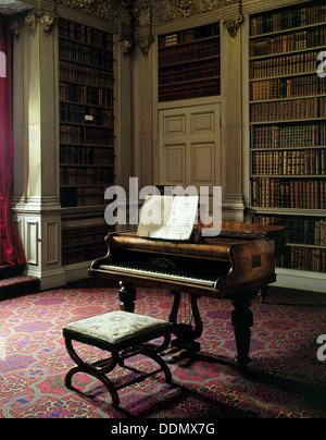 The Library, Audley End House, Essex, 1996. Artist: Unknown Stock Photo ...
