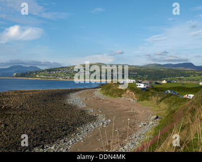 Shell Island campsite in North Wales UK Stock Photo - Alamy