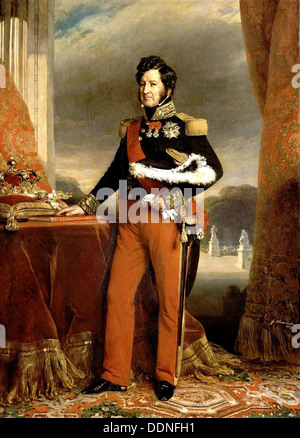 A portrait of Louis Philippe I, King of the French (1773-1850), painted ...
