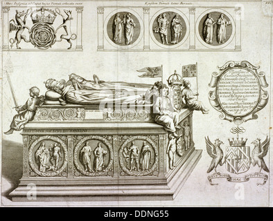 The chapel and tomb of King Henry VII in Westminster Abbey, United ...