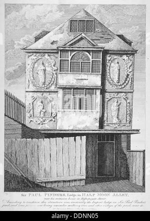 Sir Paul Pindar's House, Bishopsgate, City of London, 1879. Artist ...