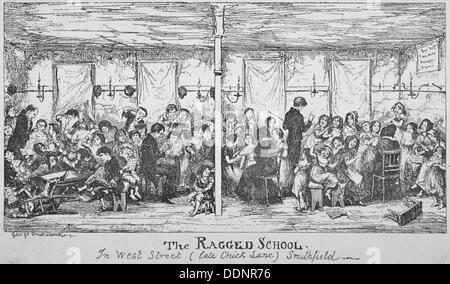 victorian school teacher ragged school museum Stock Photo - Alamy