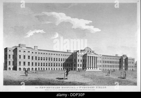 SOUTHWARK. New Bethlem Hospital, St. George's Fields. London. SHEPHERD ...