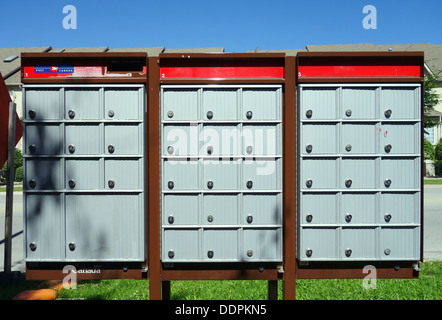 Canada post mailboxes in a suburban street in Ontario Stock Photo - Alamy