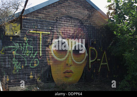Graffiti on a wall in Sunderland, Tyne and Wear Stock Photo - Alamy