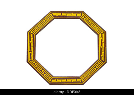 chinese formal traditional garden white wall with round gate hole from ...