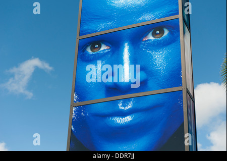 Blue Man Group Billboard at Sharp Aquos Theatre, Universal City Walk ...