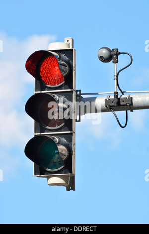 Traffic Light with Sensor Stock Photo: 2794107 - Alamy