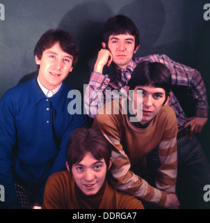 SMALL FACES UK pop group with Ronnie Lane and girlfriend (Boo Oldfield ...
