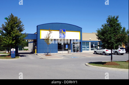 royal bank of canada rbc branch in winter Saskatoon Saskatchewan Stock ...