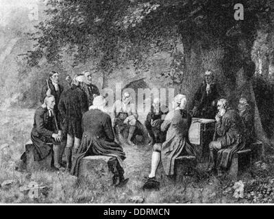 justice, courtroom scenes, Vehmic court, after Friedrich Hottenroth ...