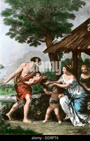Romulus and Remus Stock Photo - Alamy