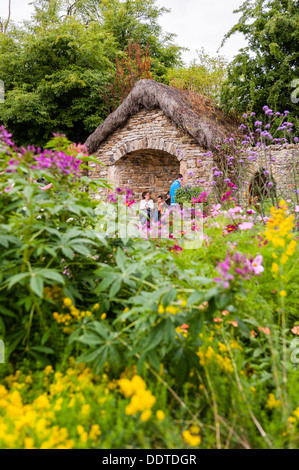 People at The Forbidden Corner in Middleham , Leyburn , North Stock ...