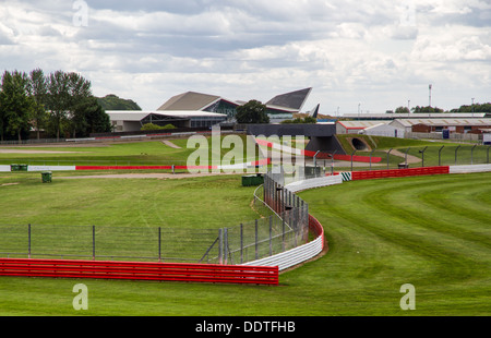 Silverstone Wing Pit and Paddock Stock Photo - Alamy