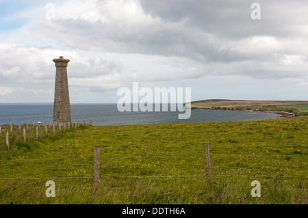 Covenanters' Memorial on Deerness, Orkney. DETAILS IN DESCRIPTION Stock ...