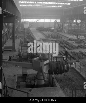 Overview of the bar mill at the Brightside Foundry, Sheffield, South ...