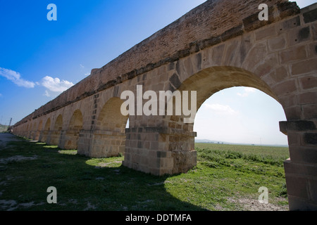 Africa, Tunisia, Zaghouan, Roman Water Temple, Start of Aqueduct to ...