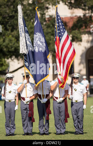 US military color guard in period correct uniforms from major Stock ...
