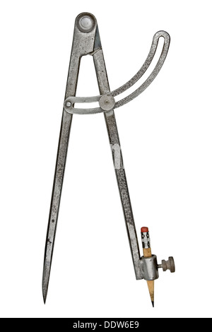 compass divider isolated Stock Photo - Alamy