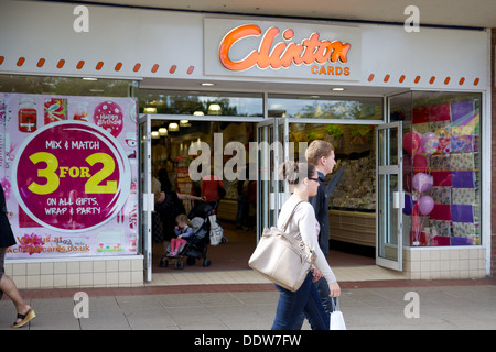 Clinton cards shop front Stock Photo - Alamy