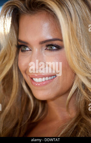 Dutch model Sylvie van der Vaart poses at the presentation of the new ...