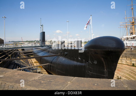 HM Submarine Ocelot, Chatham Historic Dockyard, Chatham, Kent, England ...