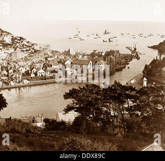 Looe Cornwall Victorian period Stock Photo - Alamy