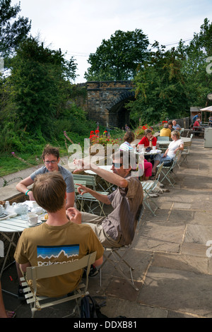 Hassop Station on The Monsal Trail Peak District Derbyshire Stock Photo ...