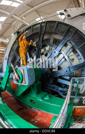 The North Winding Engine, Pleasley Colliery, Derbyshire Stock Photo - Alamy