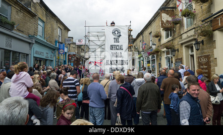 Ramsbottom Official World Black Pudding Throwing Championship 2013 ...