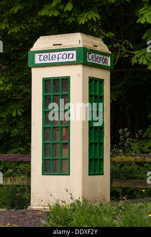Irish phone box Stock Photo - Alamy