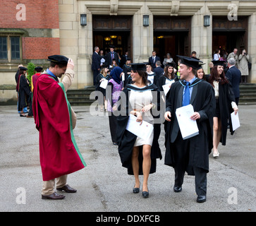 University of Birmingham graduation ceremonies. Graduates in the Great ...