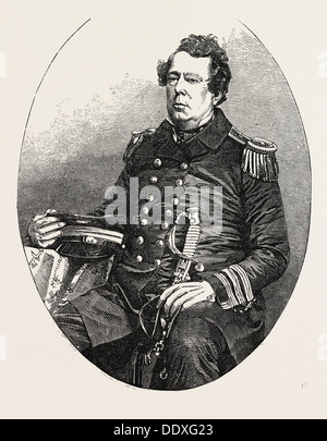Matthew Perry (1794-1858). Ships of Perry's American expedition to ...