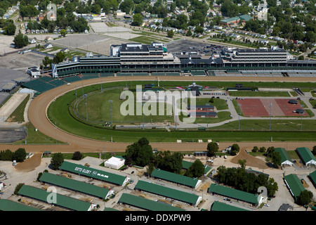 aerial photograph Churchill Downs Thoroughbred racetrack, Louisville ...