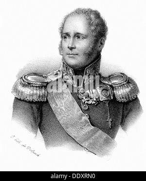 Tsar Alexander I of Russia Stock Photo - Alamy