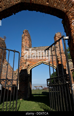 Someries Castle Summeries castle Bedfordshire Stock Photo - Alamy