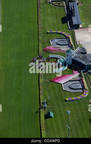 aerial photograph Churchill Downs Thoroughbred racetrack, Louisville ...