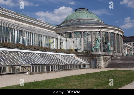 Le Botanique greenhouse, Botanical Gardens, Brussels, Belgium, Europe ...