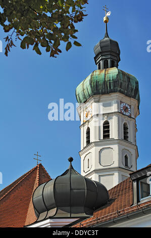 Bottom view on the Catholic church of St. Elisabeth, Church of St. Olha ...