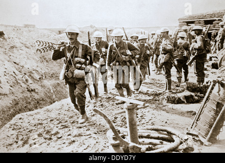 A First World War British sapper in the Royal Engineers with 1908 ...
