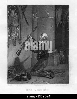 French Revolution 1789 - 1799, uprising of the Vendee, mass execution ...