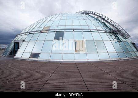 Perlan water storage tanks, Reykjavik, Iceland, Europe Stock Photo - Alamy