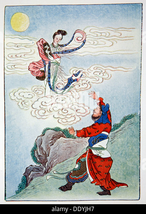 Chang'e, Chinese Moon Goddess Stock Photo - Alamy