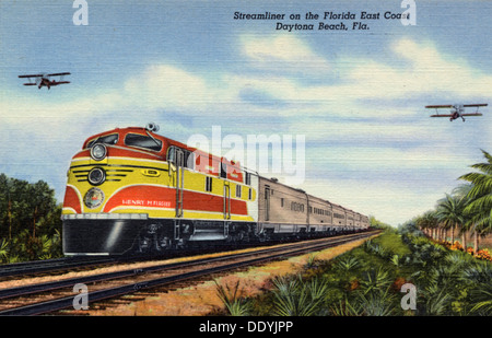 Florida East Coast Railway streamliner "Henry M. Flagler Stock Photo ...