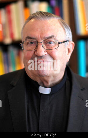 Mainz, Germany. 09th Sep, 2013. Bishop of Mainz Cardinal Karl Lehmann ...
