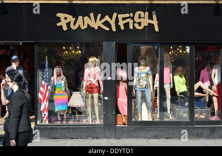 Punkyfish fashion store in Camden Town, London, UK Stock Photo - Alamy