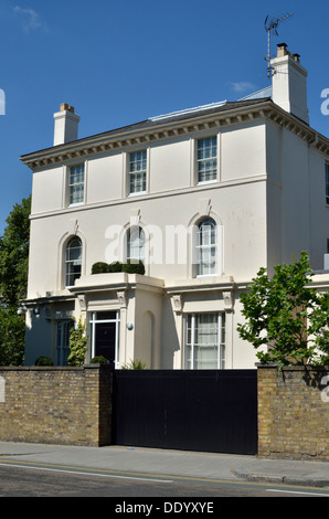 A detached house in Prince Albert Road, Primrose Hill, London, UK Stock ...