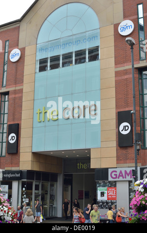 The Core shopping centre in Leeds, South Yorkshire, UK Stock Photo - Alamy